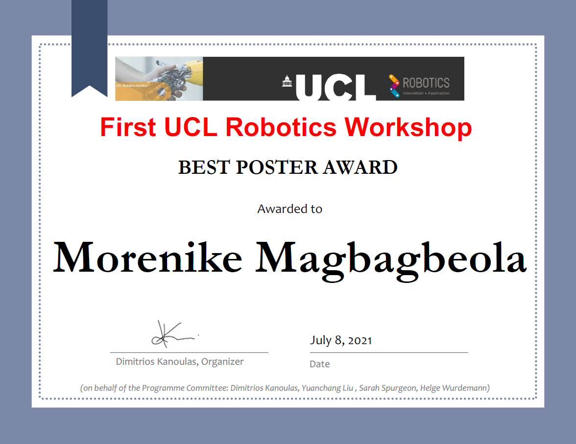 UCL First Robotics Workshop